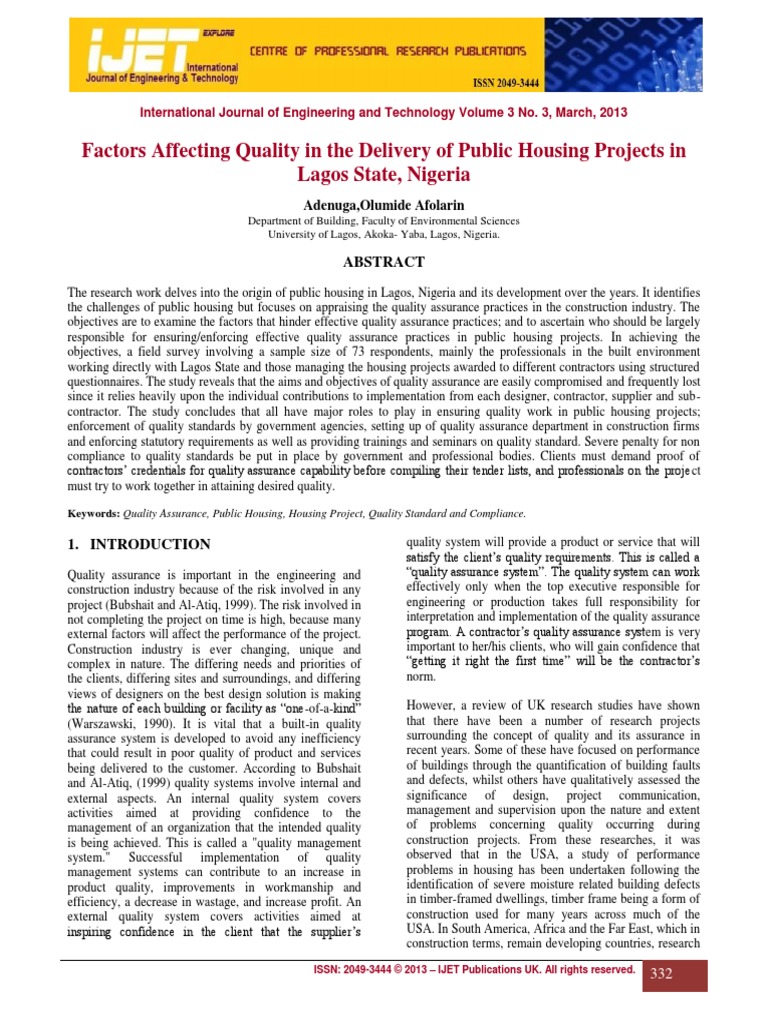ARTIGO 27B - Factors Affecting Quality in The Delivery of Public ...