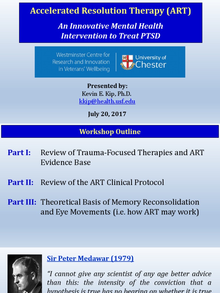 ART for PTSD: Innovative Therapy Overview | PDF | Posttraumatic Stress ...