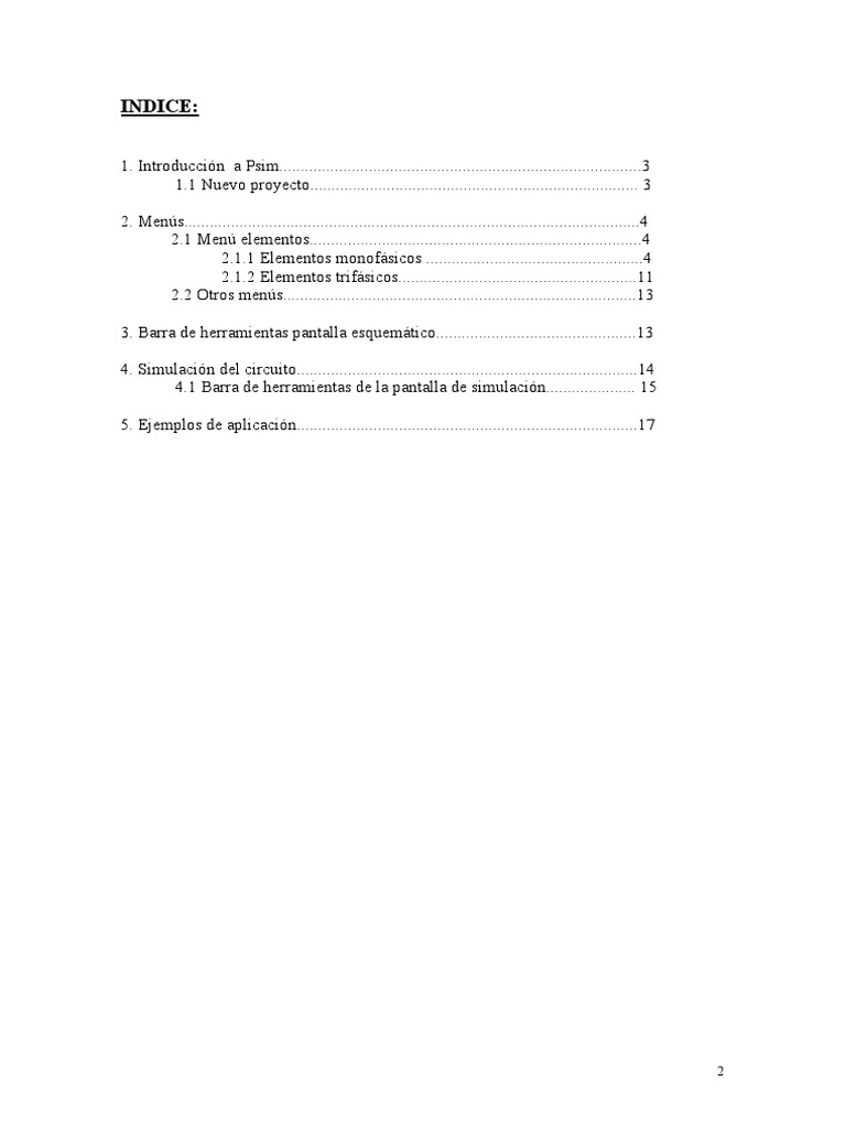 Manual PSIM | Descargar gratis PDF | Inductor | Energia electrica