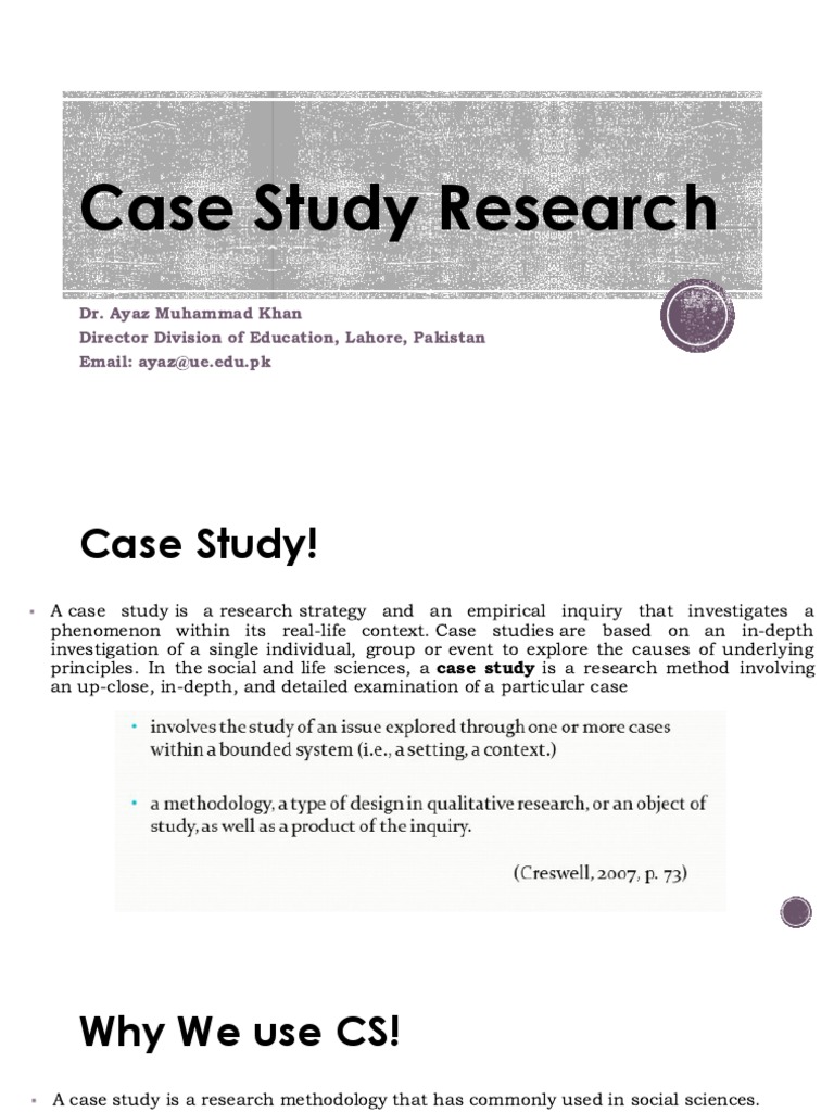 Case Study Research | PDF