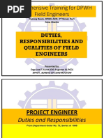 Accreditation of DPWH Project: Engineers and Inspectors | PDF