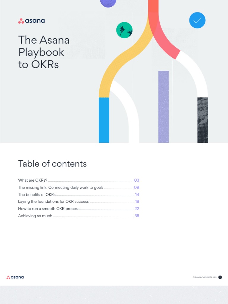 Asana Playbook OKRs Ebook English | PDF | Goal | Intel