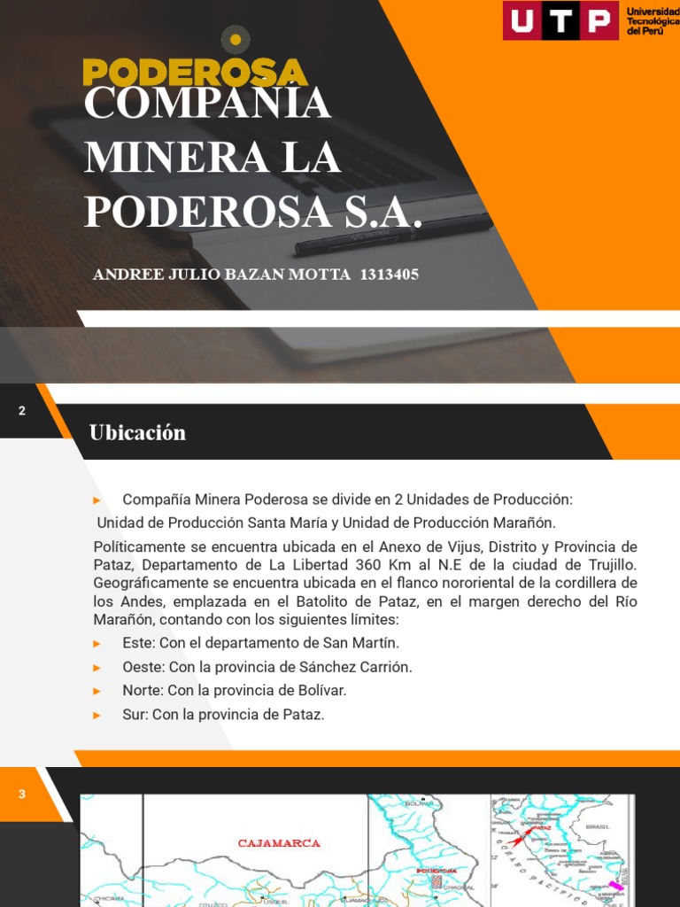 Minera Poderosa | PDF | Falla (geología) | Clima