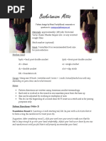 Red Cross Trauma Teddy Pattern | PDF | Knitting | Yarn