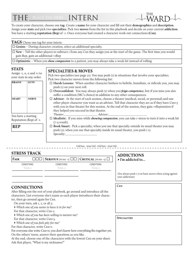 The Ward - Play Materials PDF | PDF | Race And Ethnicity In The United ...