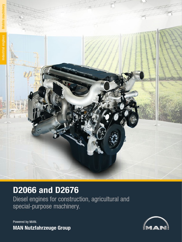 D2066 and D2676 EN (460 KB PDF) - Man | PDF | Engines | Diesel Engine