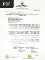 Checklist DepEd Order 7 S 2023 - Disrict | PDF