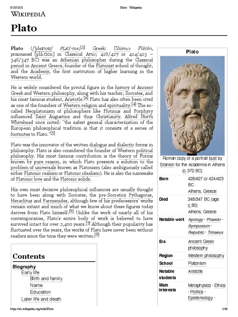 Plato Family PDF | PDF | Plato | Socrates