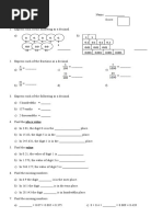 Grade 3 Number Patterns Worksheet | PDF