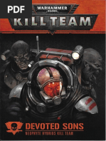 Kill Team Angels of Death Cheat Sheet v3.0.2 | PDF | Military | Warfare