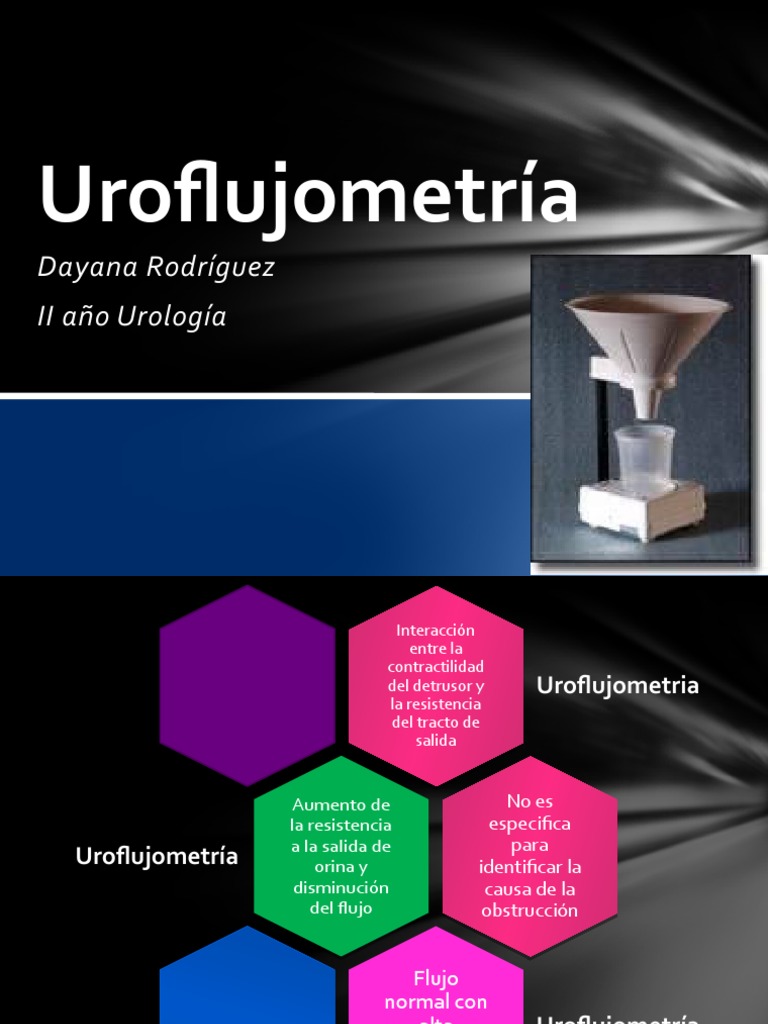 Uroflujometría | PDF | Sistema urinario | Micción