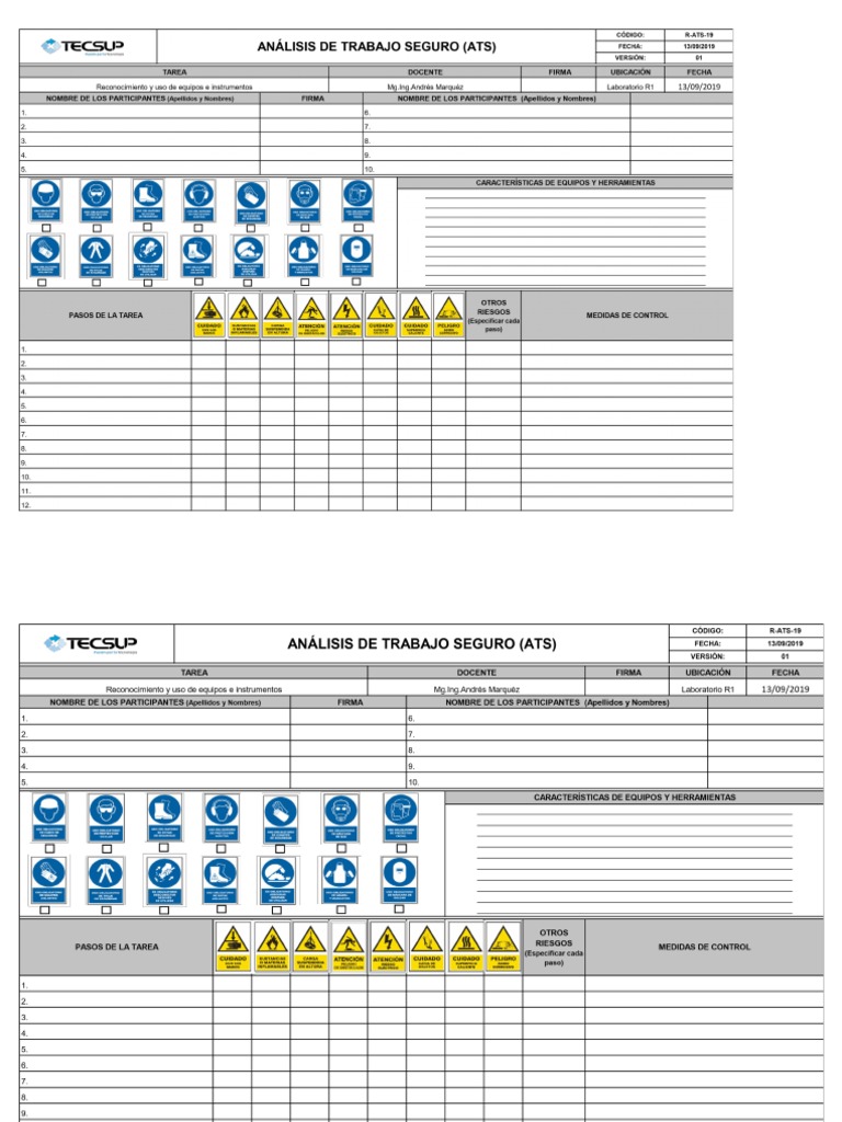 Formato ATS-TECSUP | PDF