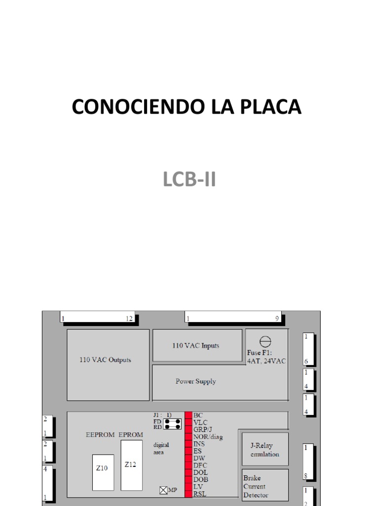 Conociendo La Lcb-Ii | PDF | Ascensor | Tecnología digital