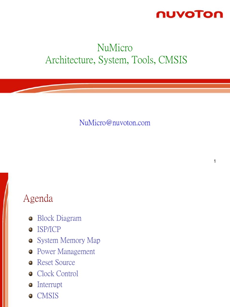 02 - NuMicro Architecture - CMSIS PDF | PDF | Arm Architecture | Office ...