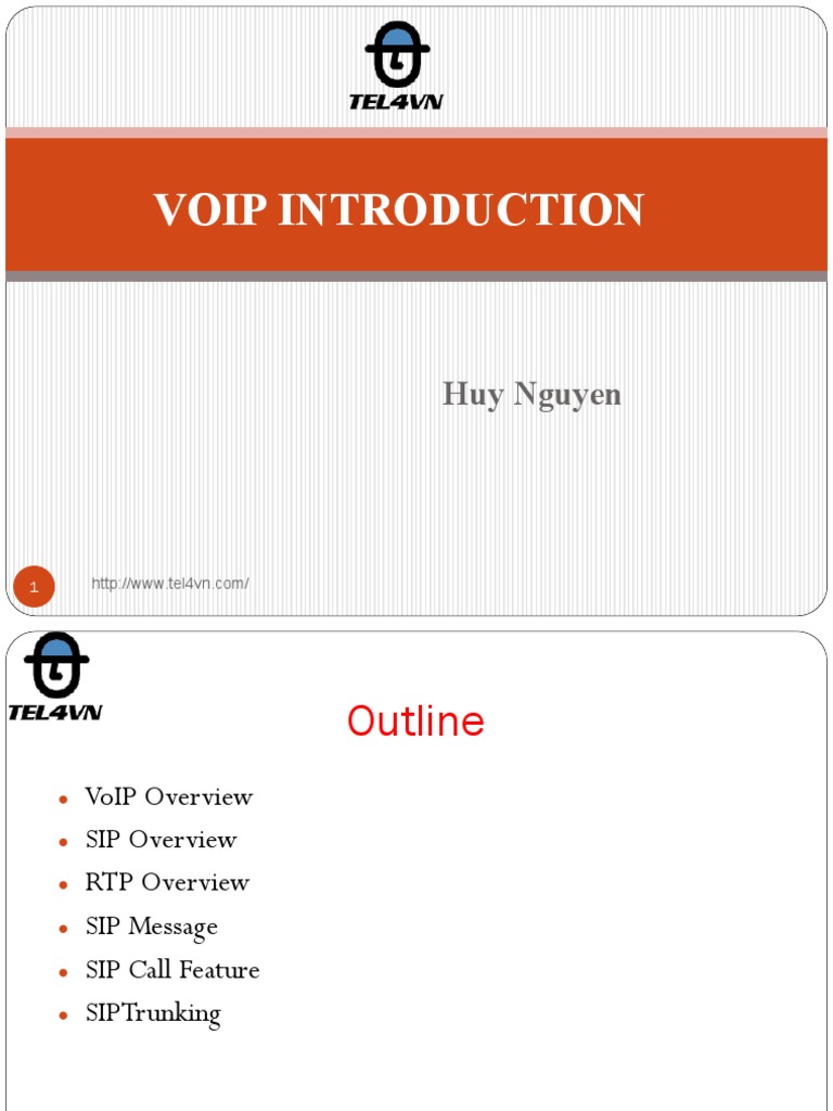 C03 VoIP Introduction PDF | PDF | Session Initiation Protocol | Voice Over Ip