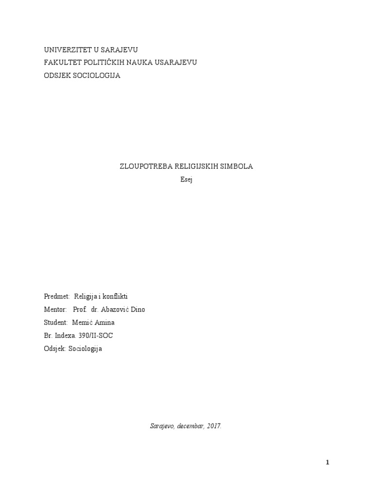 Religijski Simboli | PDF