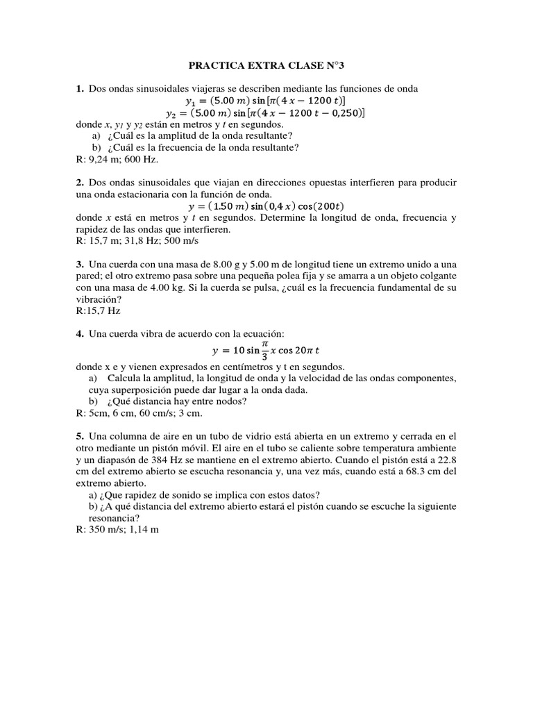 Practica Extra Clase 3 Fis II-2017 | PDF