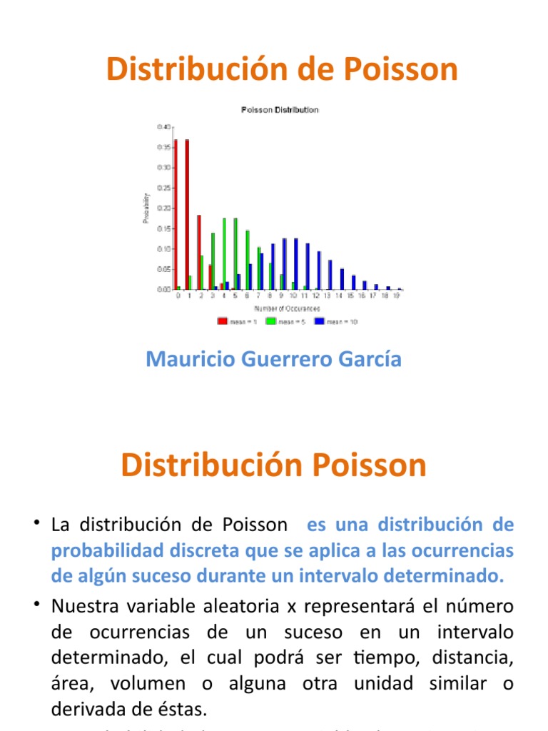 Distribución de Poisson | PDF | Distribución de probabilidad ...