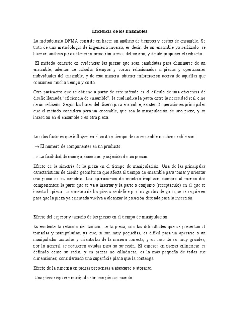 La Metodología de Boothroyd | PDF | Diseño | Software