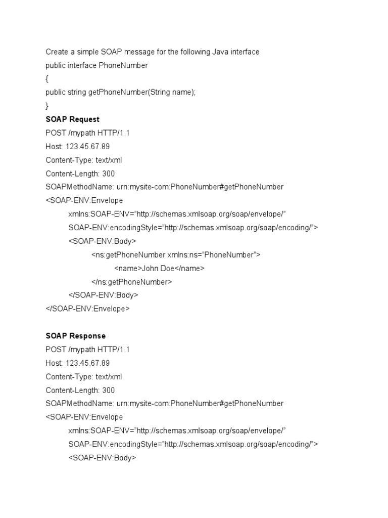 XML Ex1 | Download Free PDF | Soap | Hypertext Transfer Protocol