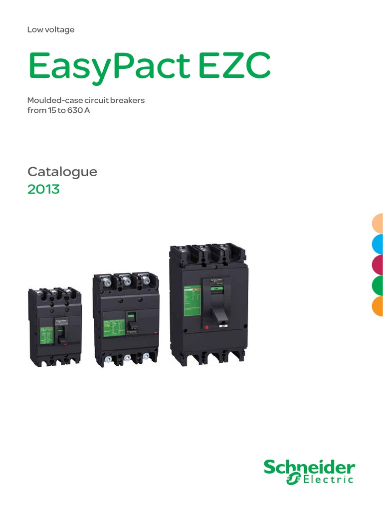 EasyPact EZC MCCB 2013 | PDF | Alternating Current | Power Supply