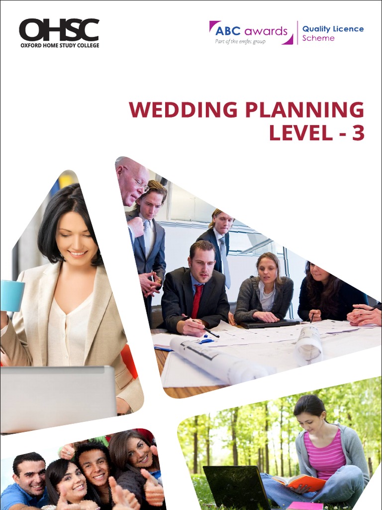 630WEDDING PLANNING Level 3 BROCHURE OXFORD | PDF | Tutor | Behavior ...