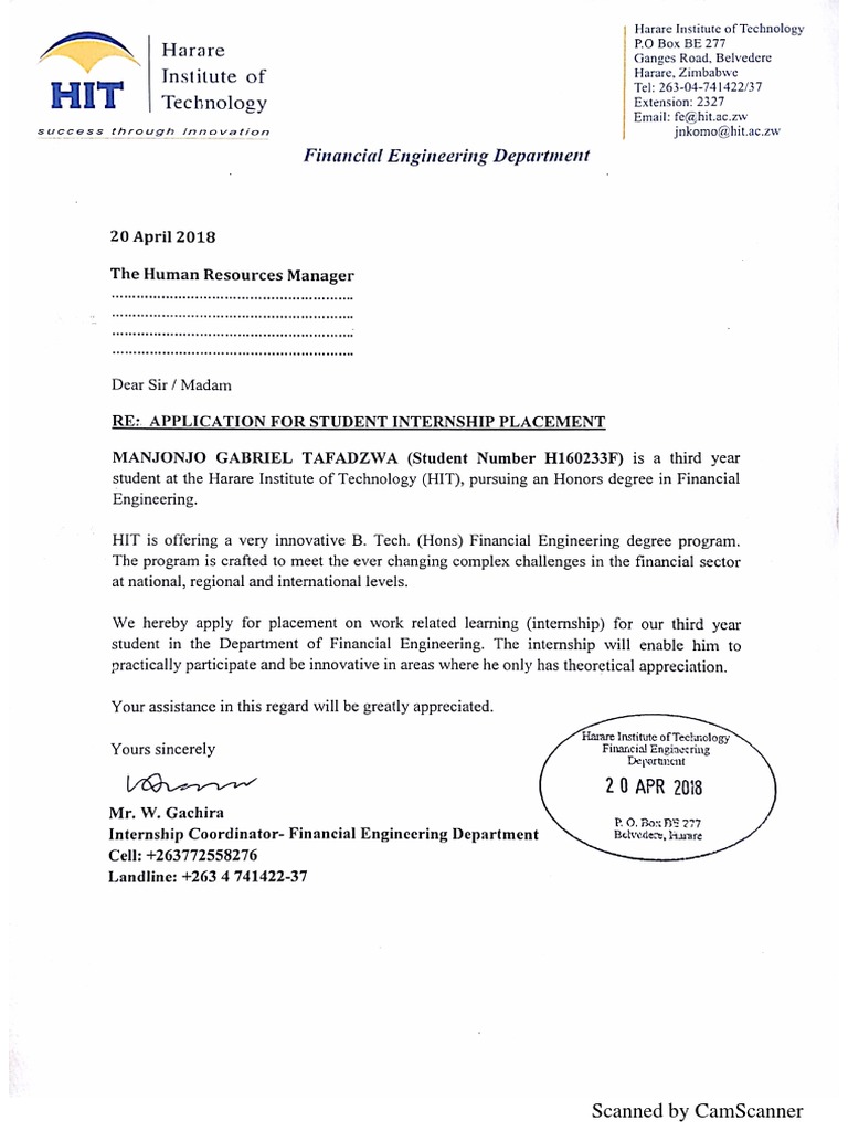 Indemnity Letter | PDF