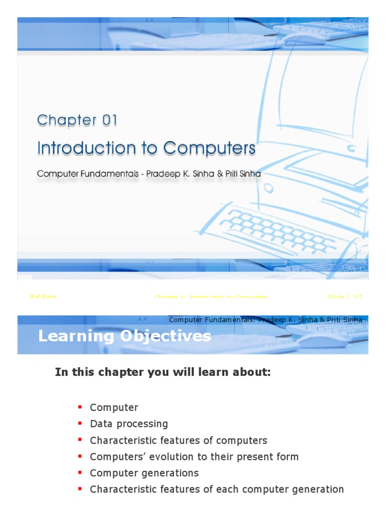 Chapter 01 Introduction | PDF | Personal Computers | Integrated Circuit