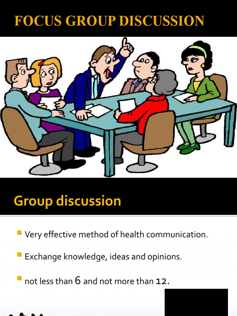 Focus Group Discussion (FGD) | PDF