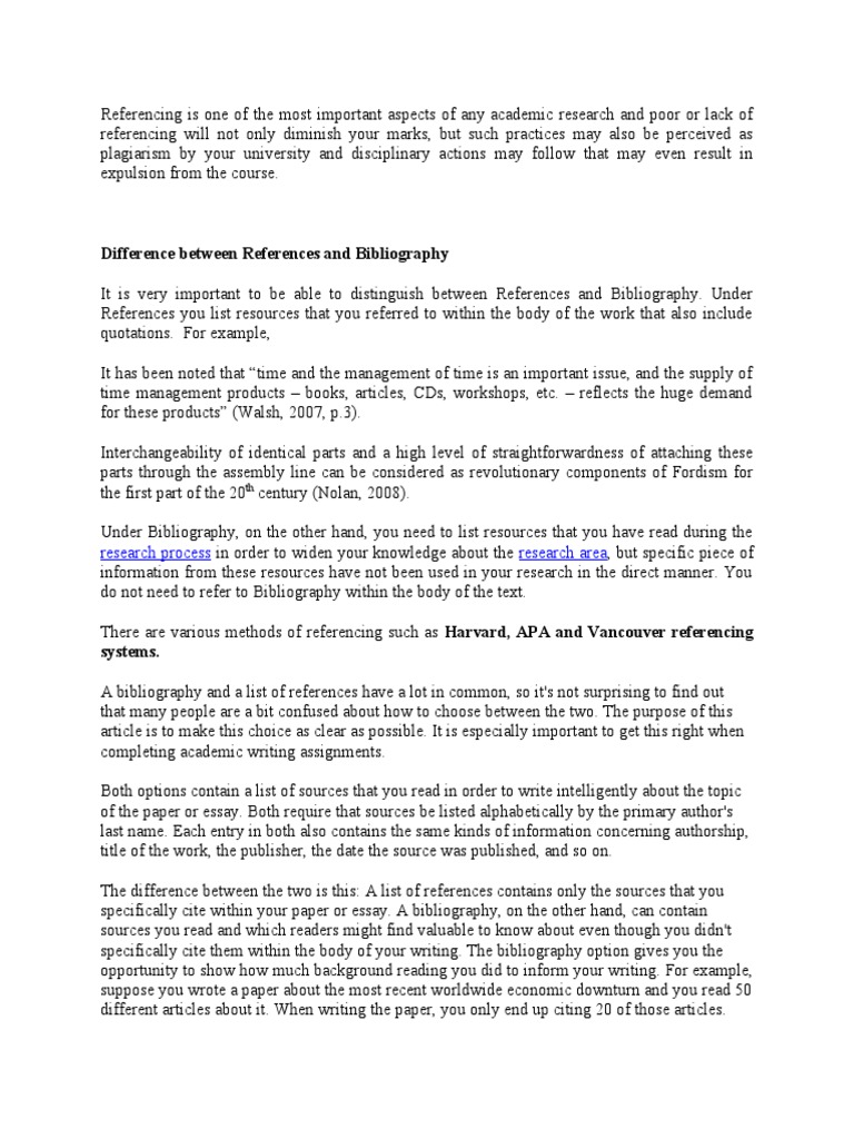 The Essential Difference: A Comprehensive Guide to Referencing and ...