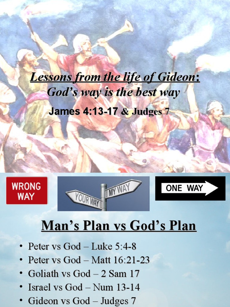Lessons From The Life Of Gideon Pdf