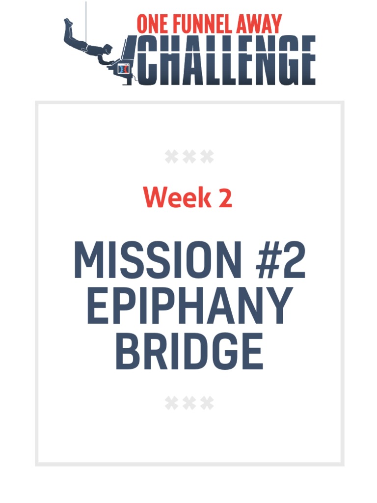 Mission #2 Epiphany Bridge: Week 2 | PDF | Copyright | Internet