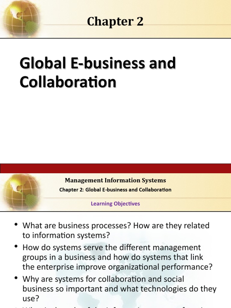 Global E-Business and Collaboration | PDF | Collaboration | Information ...