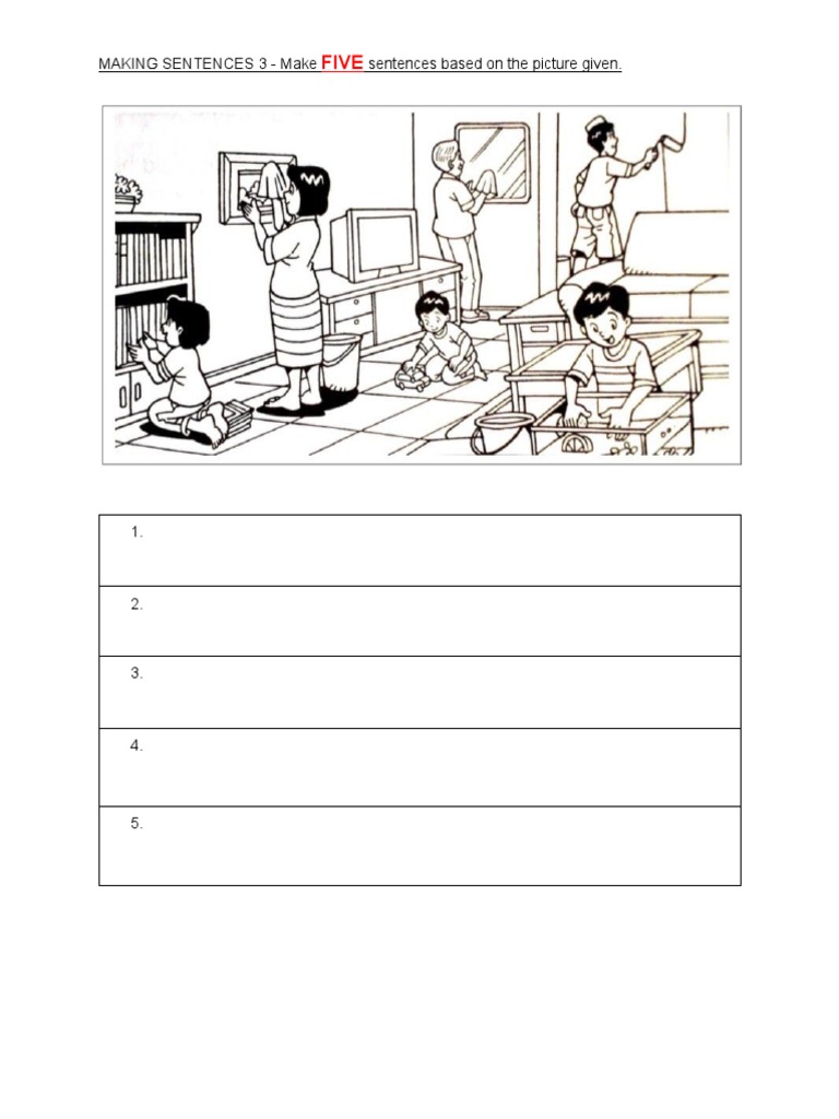 Making Sentences 3 | PDF