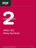 Appendix 2 - ANSI&IEC Relay Symbols | PDF | Relay | Power (Physics)