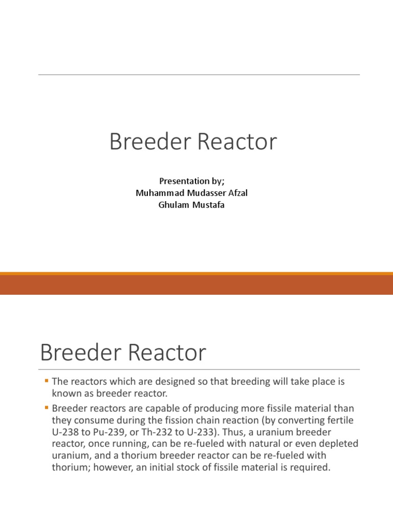 Breeder Reactor Overview and Types | PDF | Nuclear Reactor | Coolant