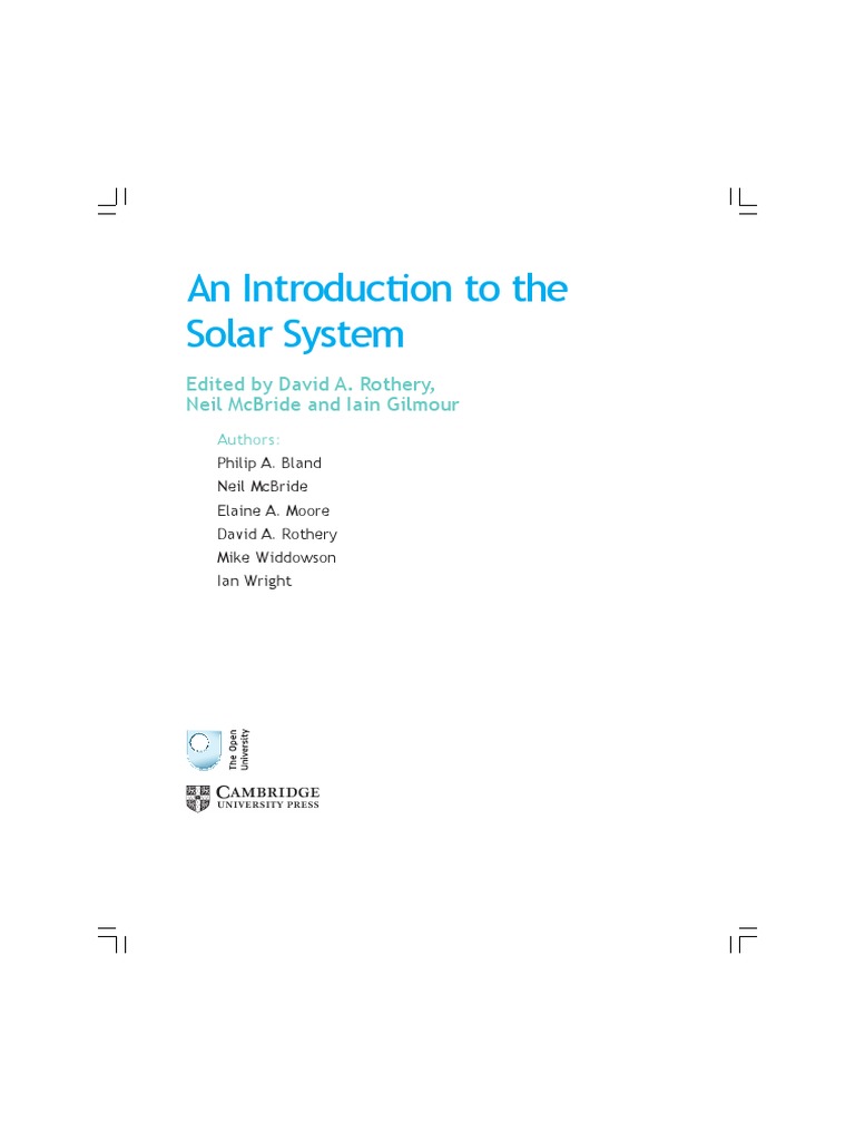 Table of Contents | PDF | Local Interstellar Cloud | Solar System