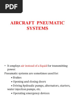 Aircraft Pneumatic Systems | PDF | Pneumatics | Valve