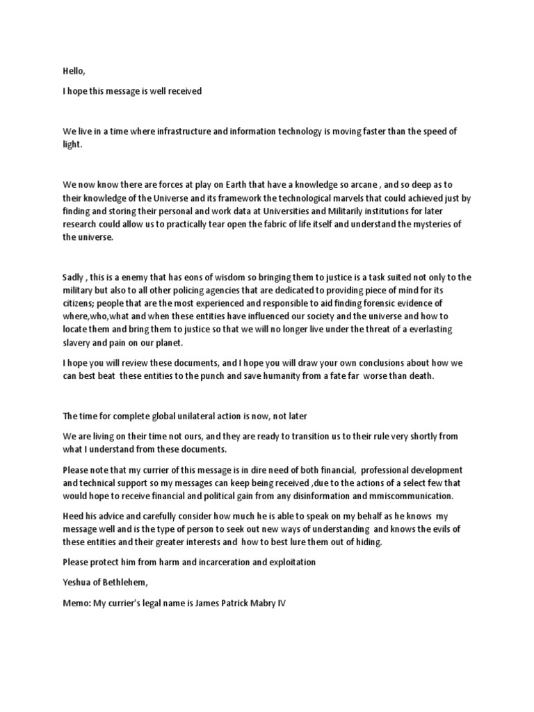 Letter of Understanding PDF | PDF | Law