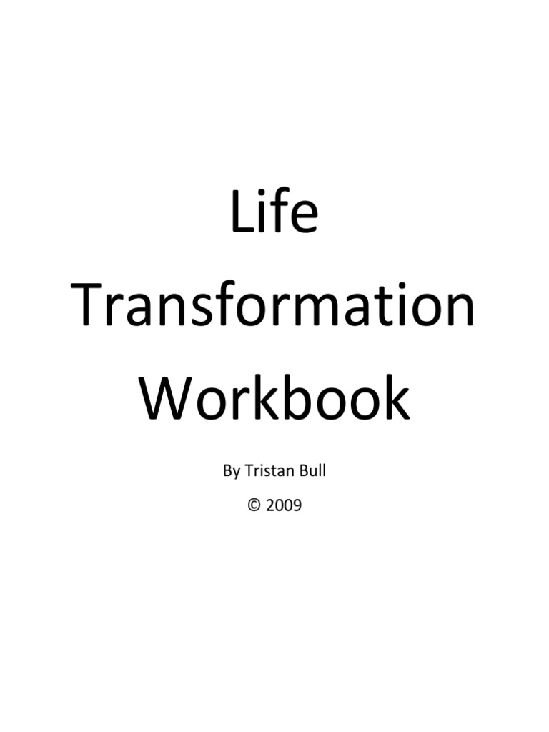 Life Transformation Workbook | PDF | Goal | Meditation