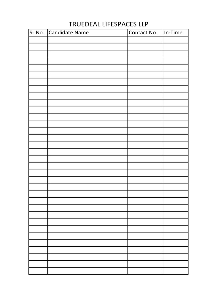 Interview Sheet PDF | PDF