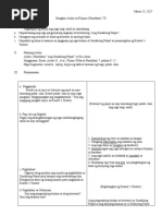 Lesson Plan Filipino Template-4As Format | PDF