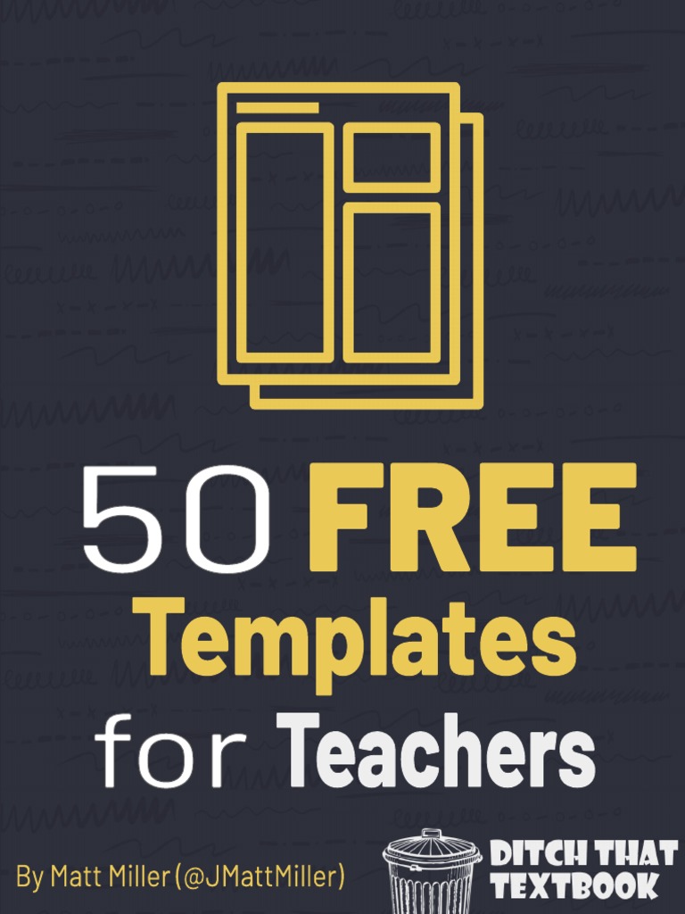 50 FREE Templates For Teachers Ebook PDF | PDF | Communication | Mass Media