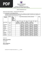 Department of Education: Individual Workweek Accomplishment Report ...