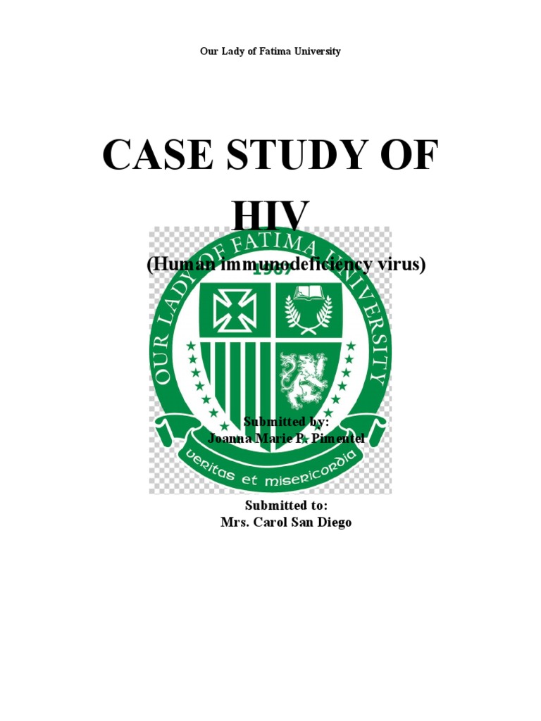 HIV Simple Case Study | PDF | Management Of Hiv/Aids | Hiv/Aids