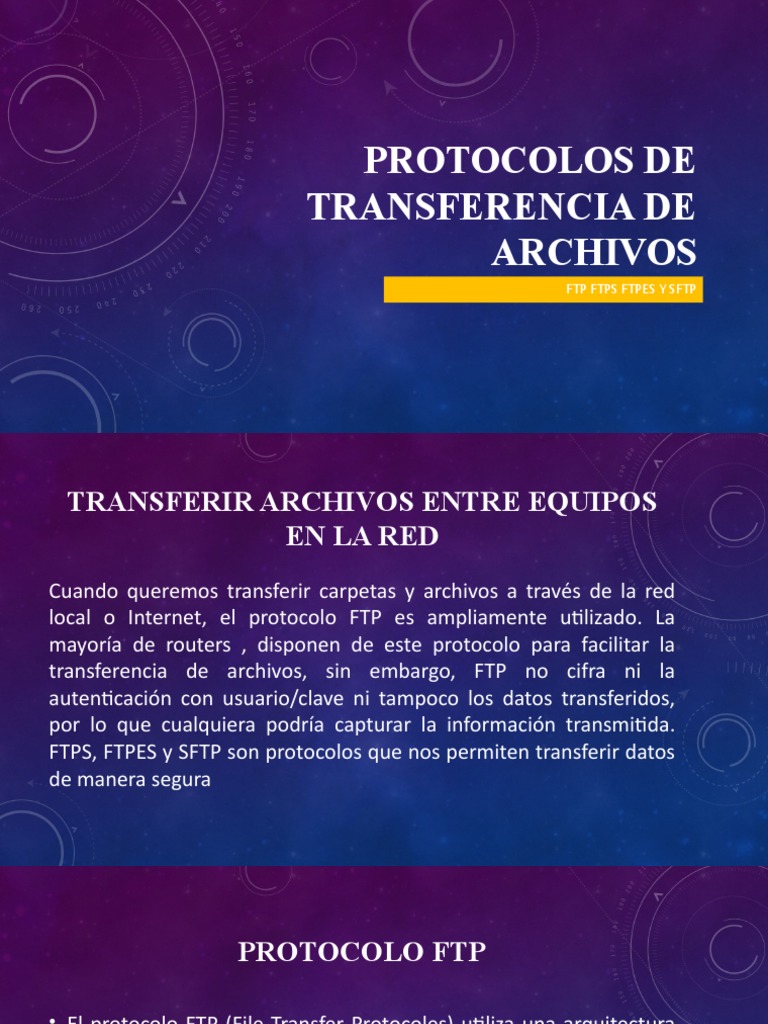 Protocolo de Transferencia de Archivos Seguro | PDF | Protocolo de transferencia de archivos ...