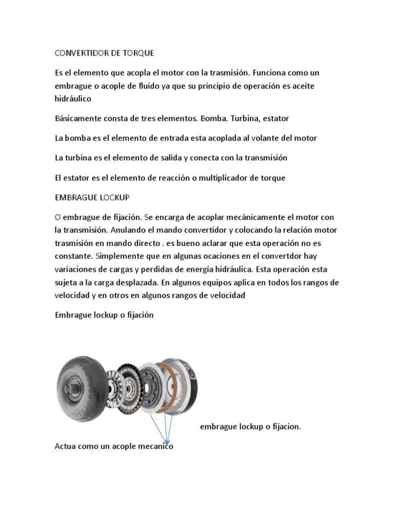 Convertidor de Torque | PDF