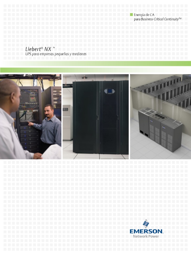 Ficha Tecnica UPS Liebert NX Espanol PDF | PDF