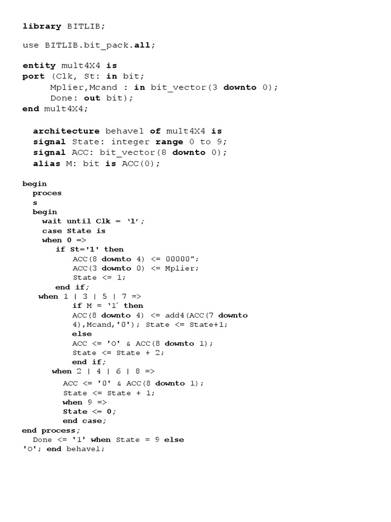 Multiplier Shift Add Pdf Computers Technology Engineering