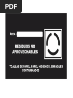 Rótulo Segregación Residuos Reciclables | PDF